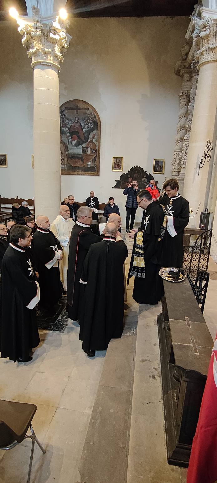 Il sovrano militare Ordine di Malta ha accolto quattro postulanti ...